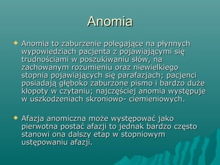 Anomia | PPT