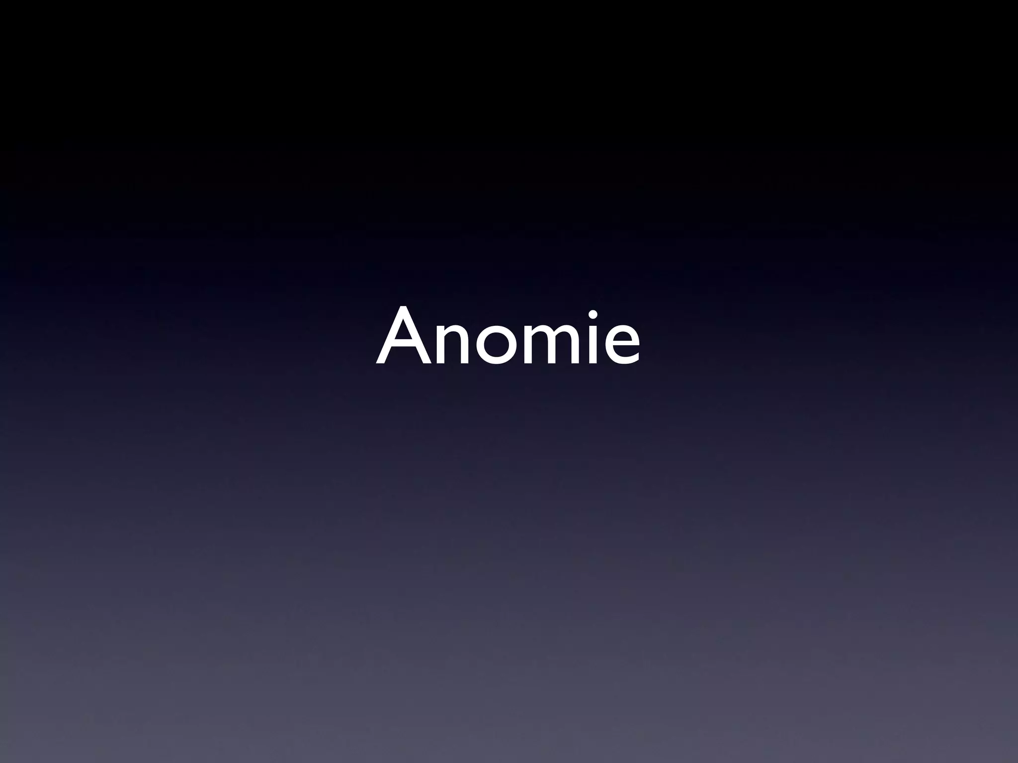 Anomie stefan powerpoint | PPT