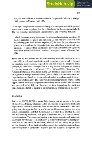 Anomie And Corporate Deviance | PDF