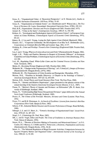 Anomie And Corporate Deviance | PDF