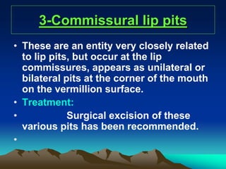 Anomilies Related to Oral and Para-oral Structures | PDF