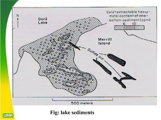 Anomolies in drainage sediments | PPT