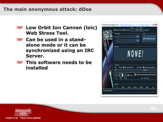 Anonymous Attacks On Tunisian Government | PPT