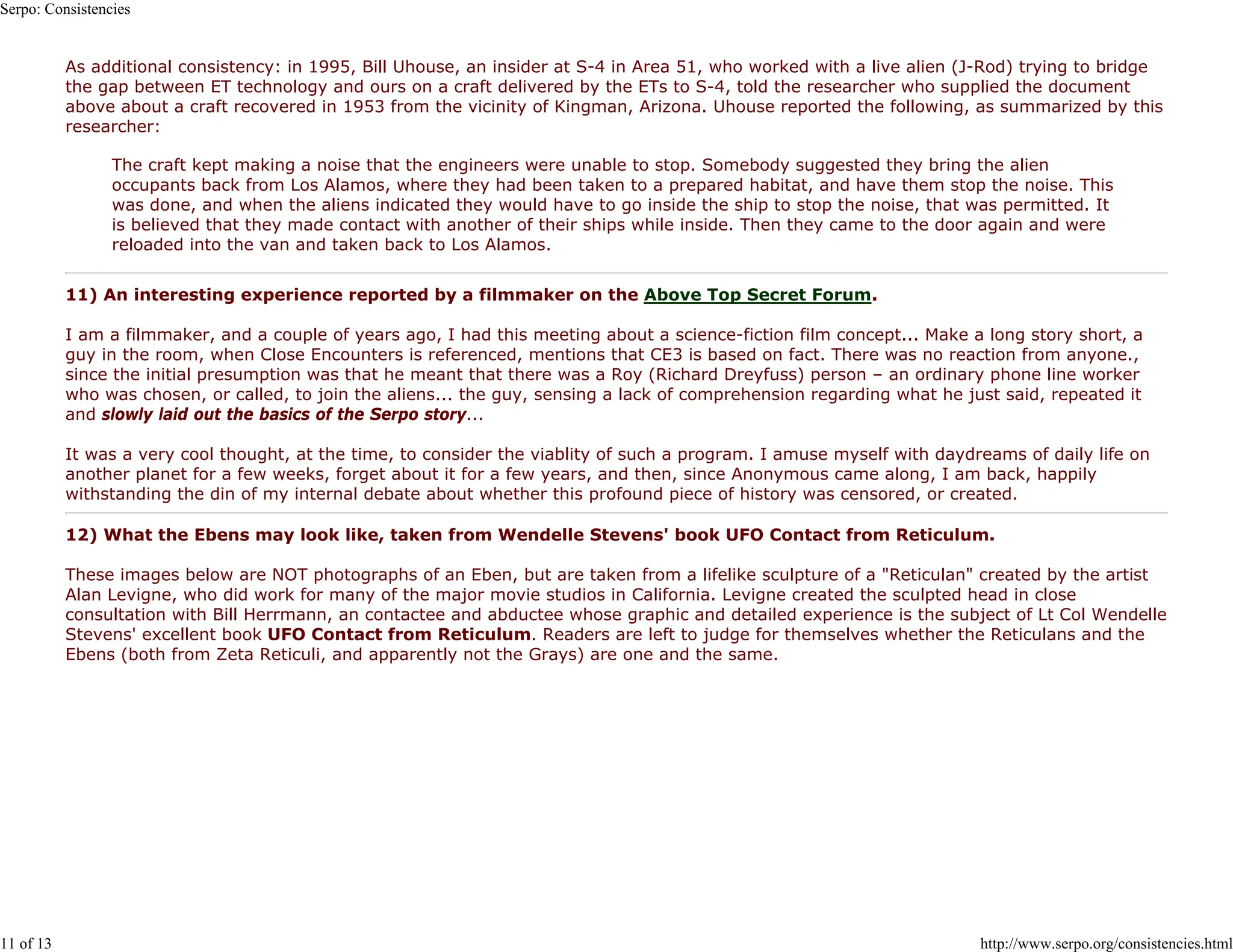 Anon - Project Serpo-Consistencies copy.pdf | Sci-fi and Fantasy ...