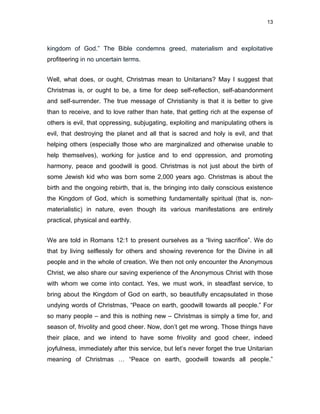THE ANONYMOUS CHRIST AND THE KINGDOM OF GOD | PDF
