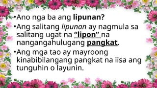 Ano nga ba ang lipunan Grade 9 EsP Modyul 1.pptx