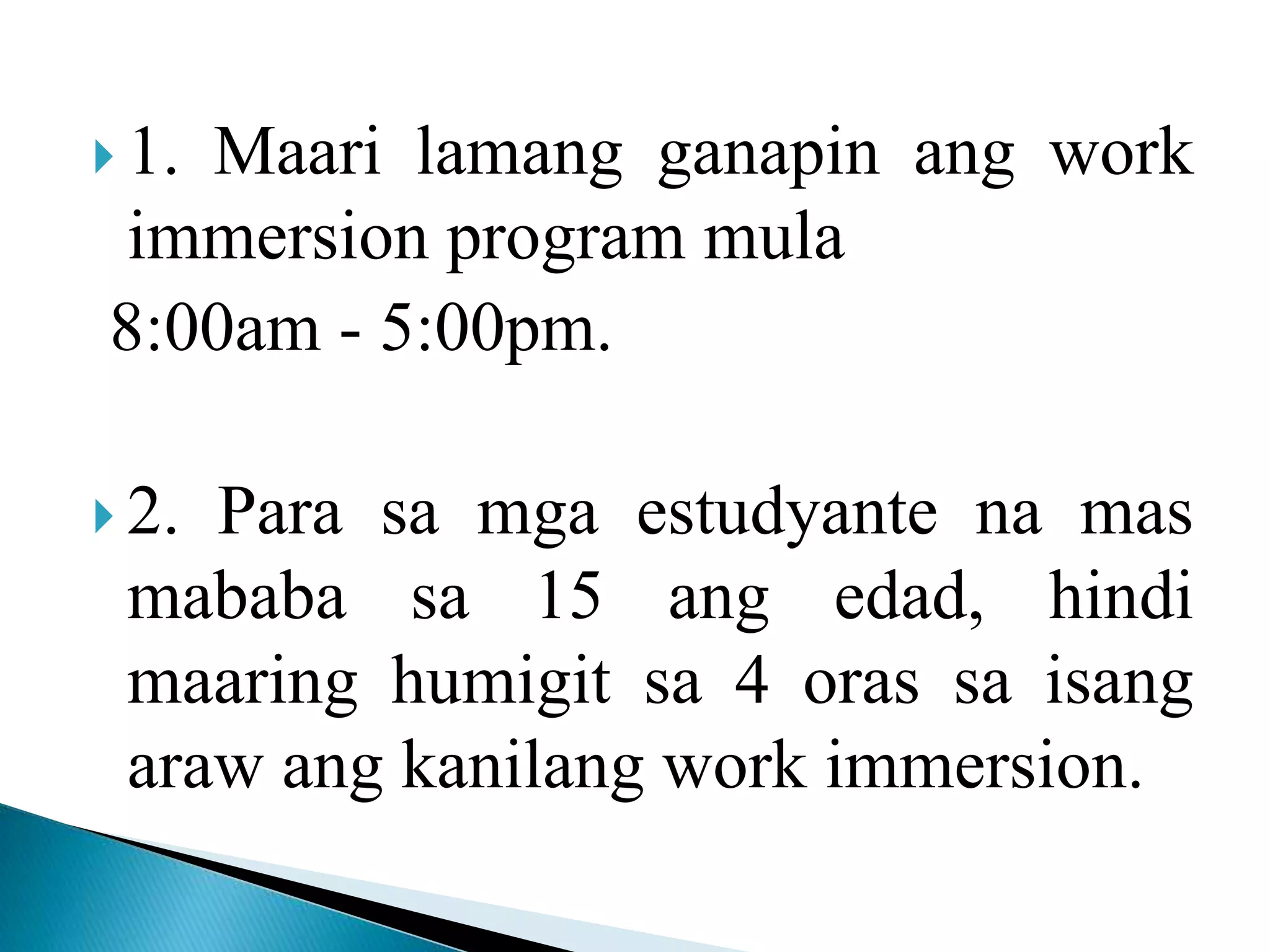 Ano nga ba ang work immersion.pptx