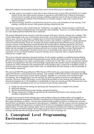 An Ontology For Building A Conceptual Problem Solving Model | PDF | Internet for Beginners ...