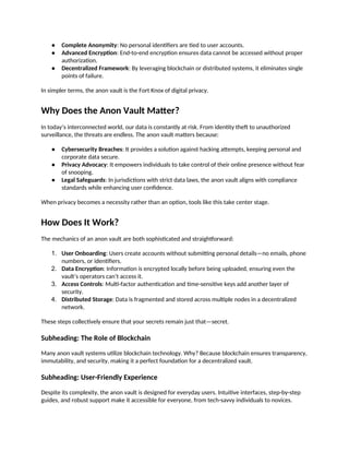 Anon Vault_ Redefining Digital Privacy and Security in the Modern Era.docx