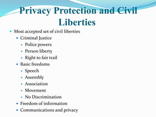 ANONYMITY, SECURITY, PRIVACY AND CIVIL LIBERTIES.pptx | Internet Safety ...
