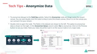 Anonymize Data in IBM SPSS Modeler .pptx
