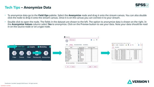Anonymize Data in IBM SPSS Modeler .pptx