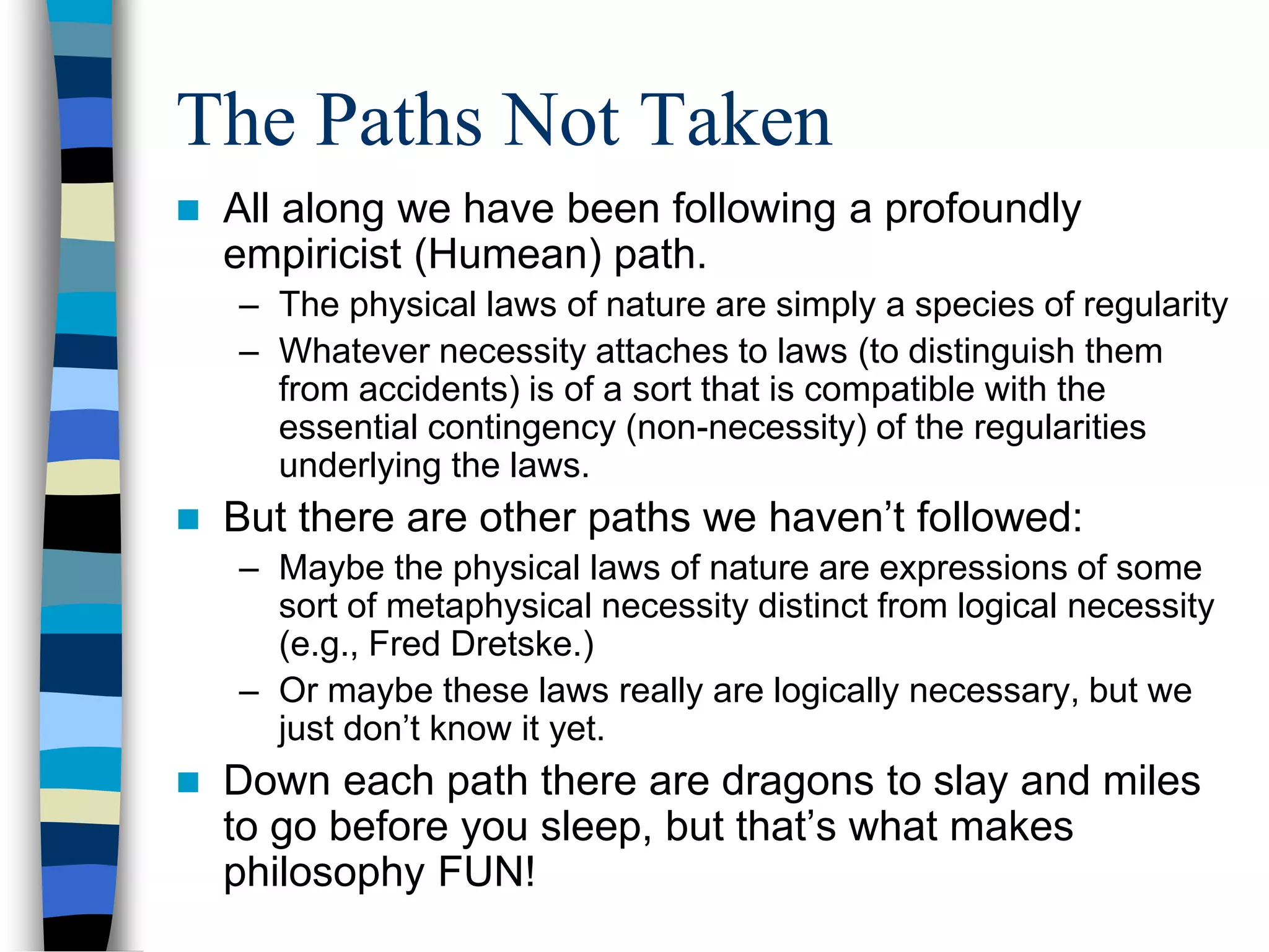 What is a law of nature | PPTX