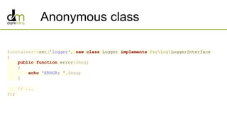 Anonymous classes | PPT