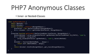 Anonymous Classes: Behind the Mask | PPTX | Programming Languages | Computing