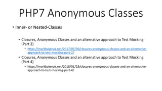 Anonymous Classes: Behind the Mask | PPTX