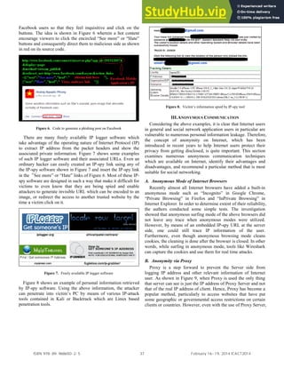 Anonymous Communication And Its Importance In Social Networking | PDF