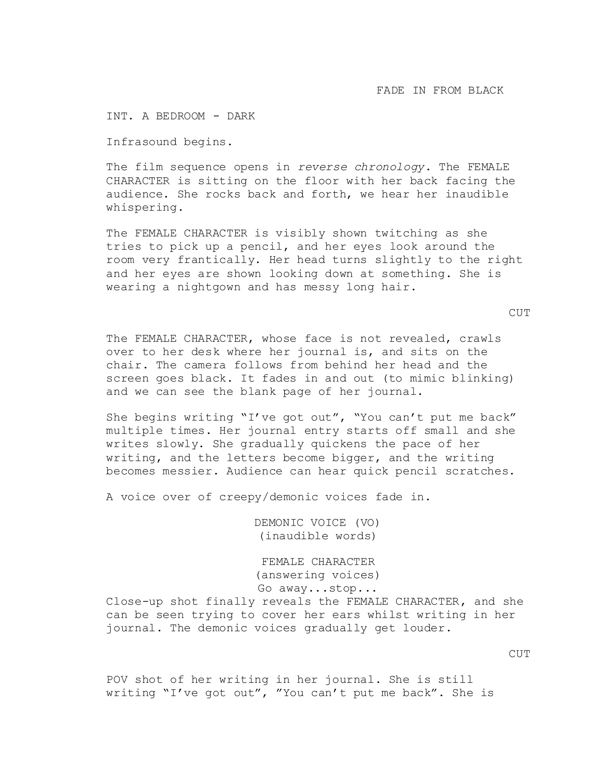Screenplay: Final | DOCX