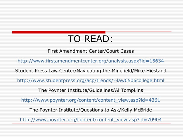 Anonymous sources | PPT