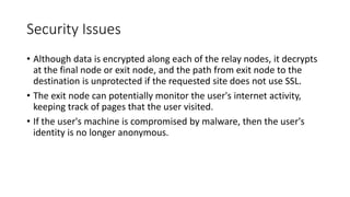 Anonymous traffic network | PPT