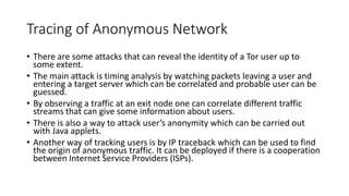 Anonymous traffic network | PPT