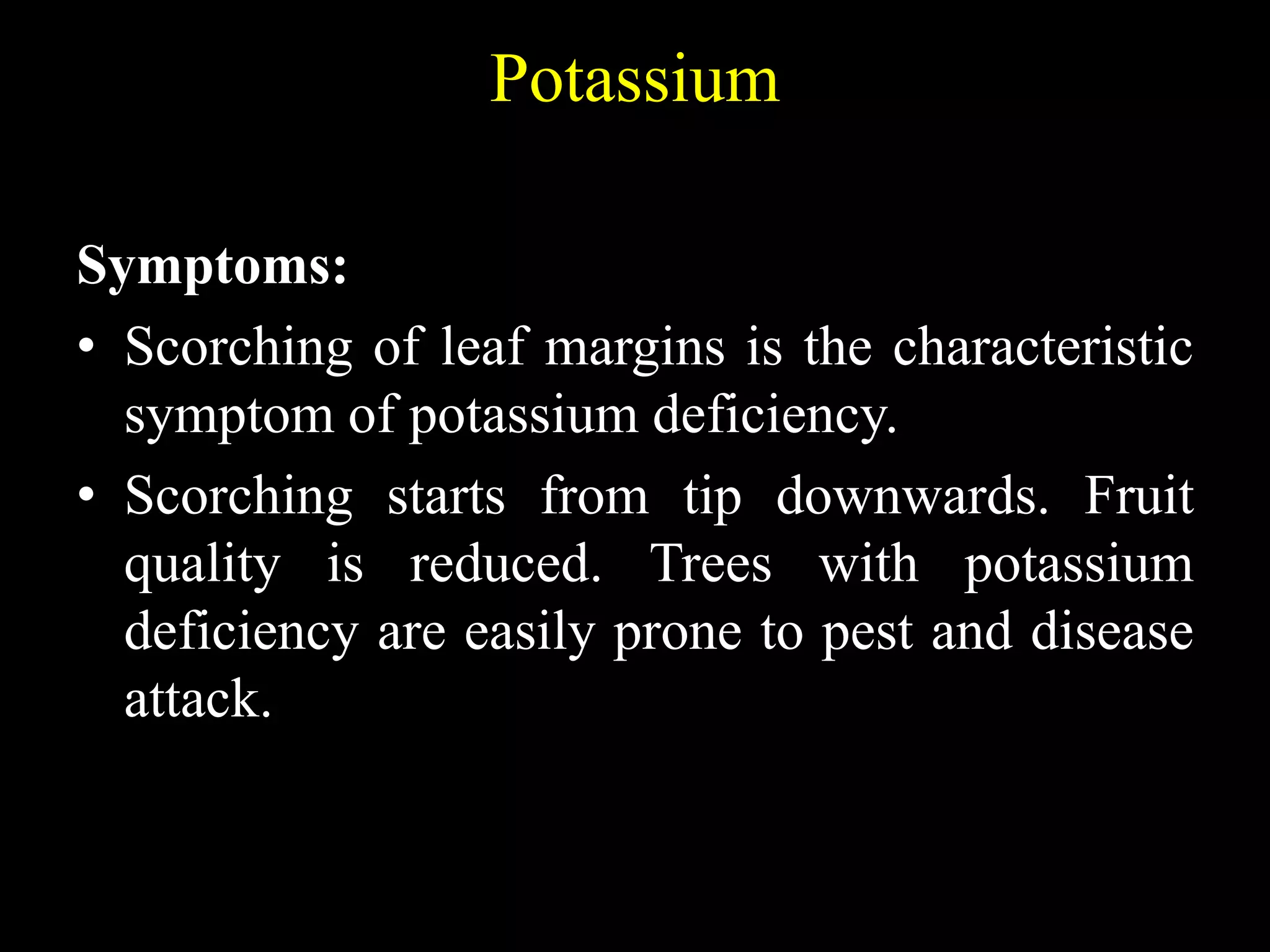 Deficiency diseases of mango | PPTX
