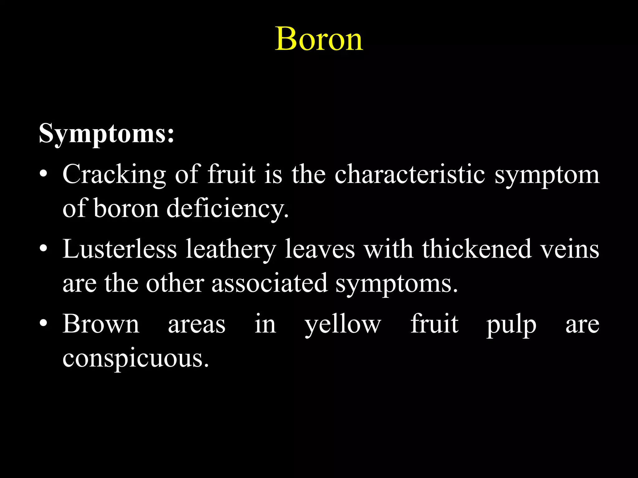 Deficiency diseases of mango | PPTX