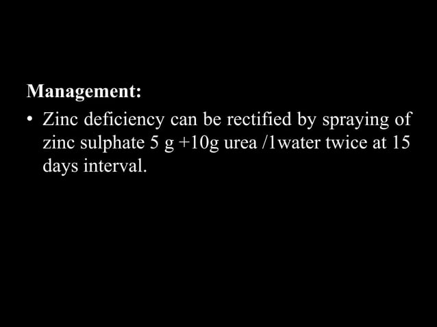 Deficiency diseases of mango | PPTX