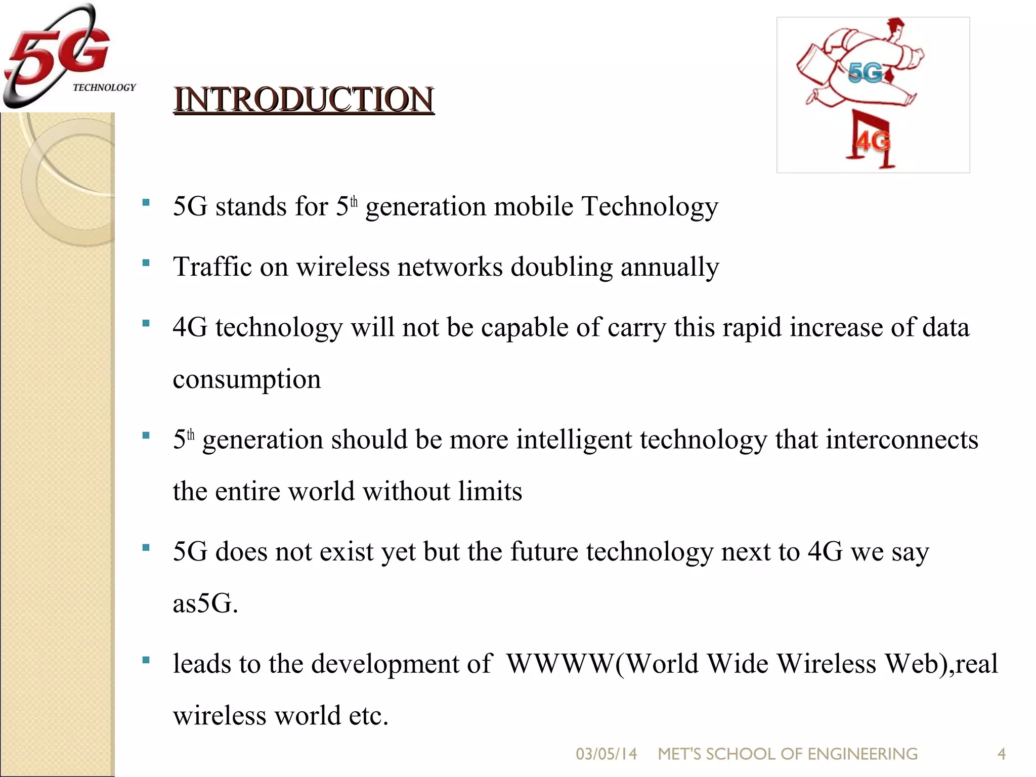 5G - FUTURE MOBILE TECHNOLOGY | PPT