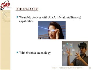 5G - FUTURE MOBILE TECHNOLOGY | PPT