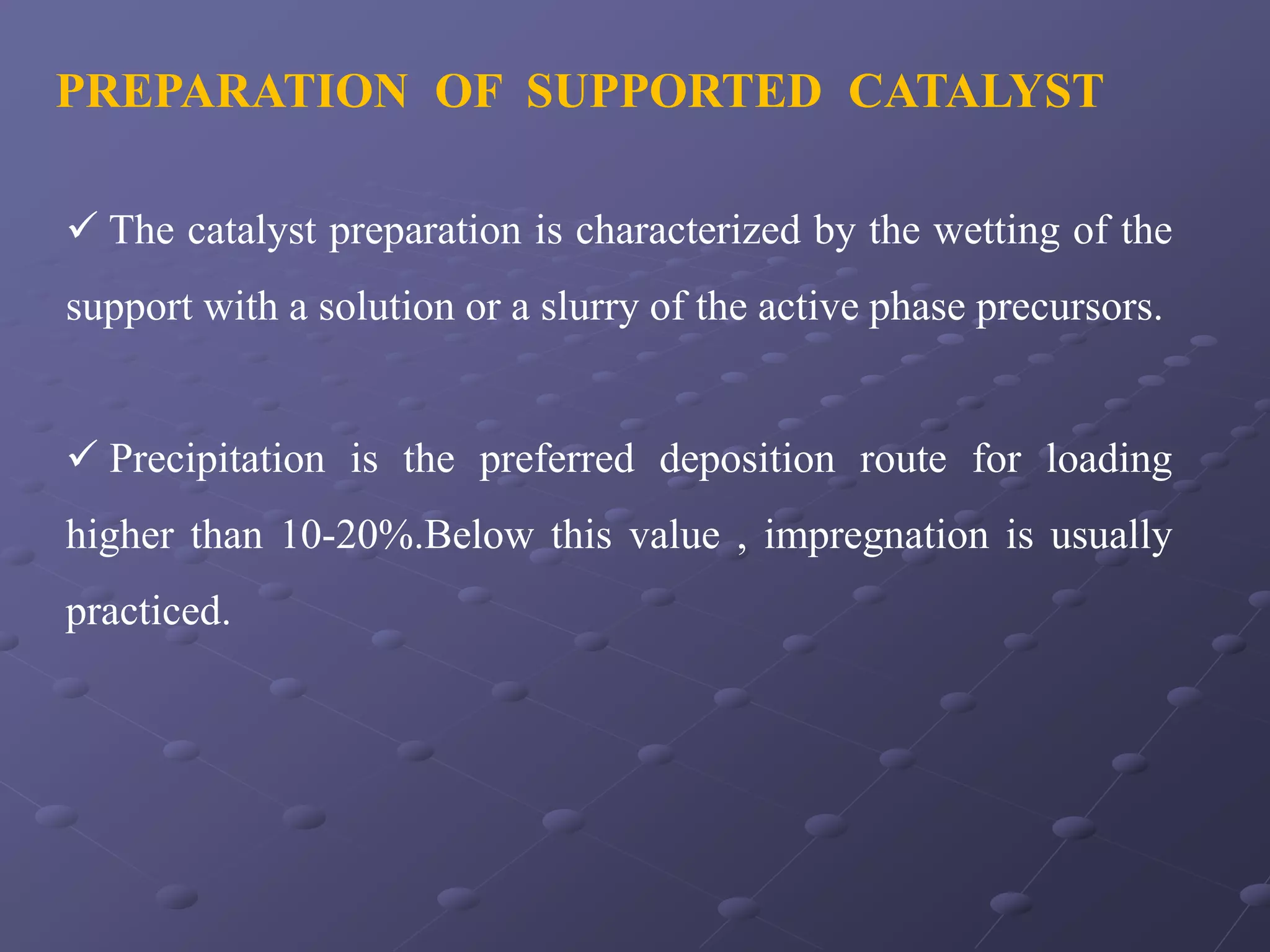 Catalyst preparation methods | PPTX