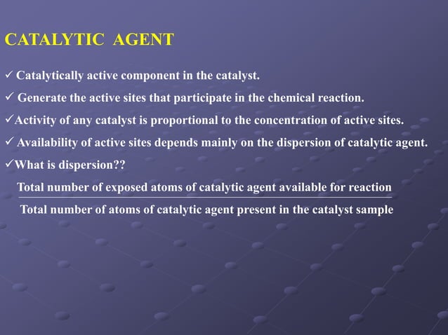 Catalyst preparation methods | PPTX | Chemistry | Science