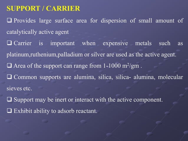 Catalyst preparation methods | PPTX | Chemistry | Science
