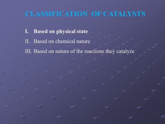 Catalyst preparation methods | PPTX | Chemistry | Science