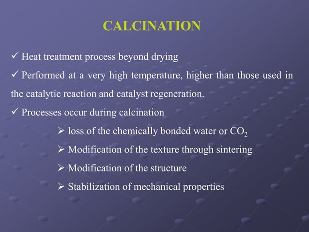 Catalyst preparation methods | PPTX | Chemistry | Science