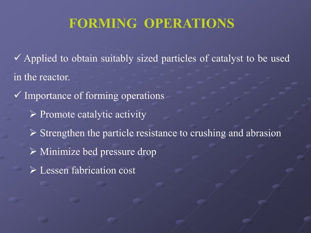 Catalyst preparation methods | PPTX | Chemistry | Science