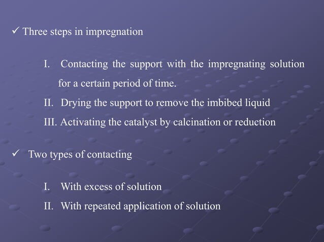 Catalyst preparation methods | PPTX | Chemistry | Science