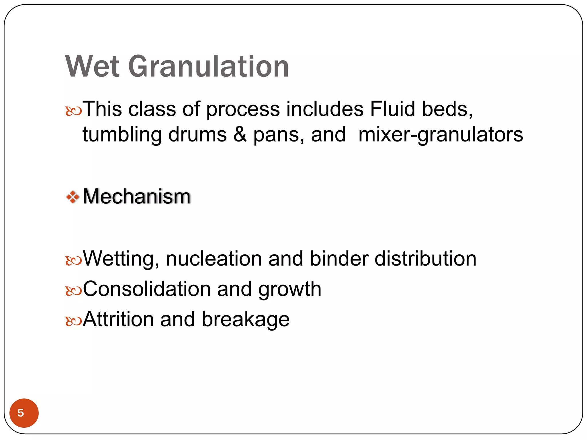 Tablet granulation ppt | PPTX