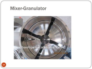 Tablet granulation ppt | PPTX