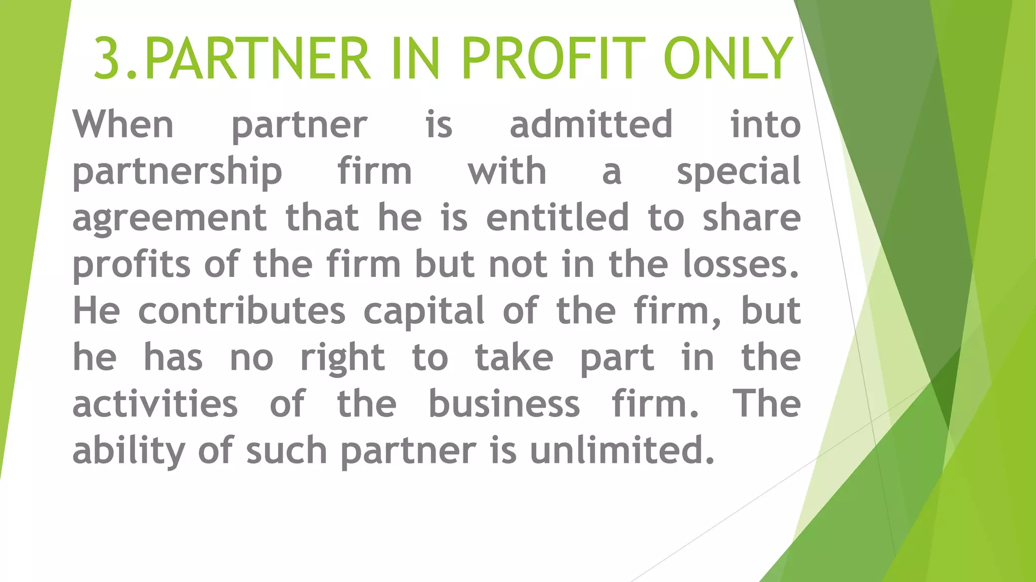 types of partners | PPTX