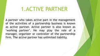 types of partners | PPTX