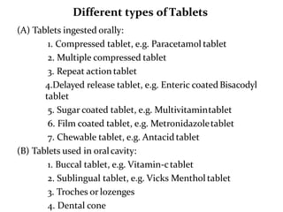 Tablets ppt | PPTX