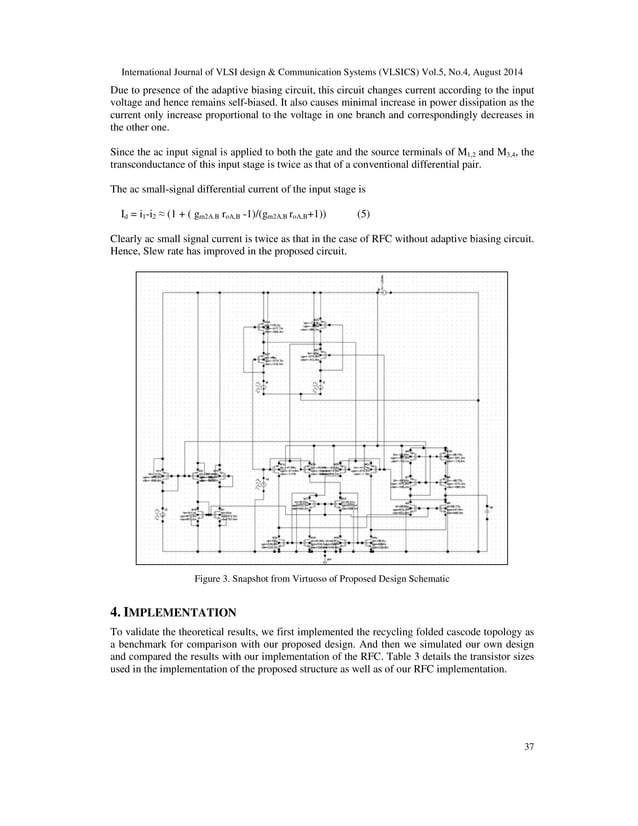 An operational amplifier with recycling folded cascode topology and adaptive biasing | PDF