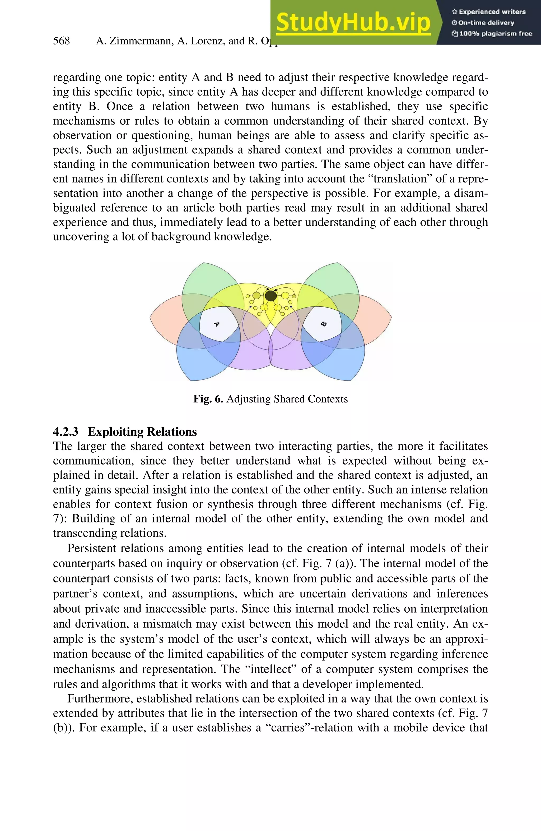 An Operational Definition Of Context | PDF