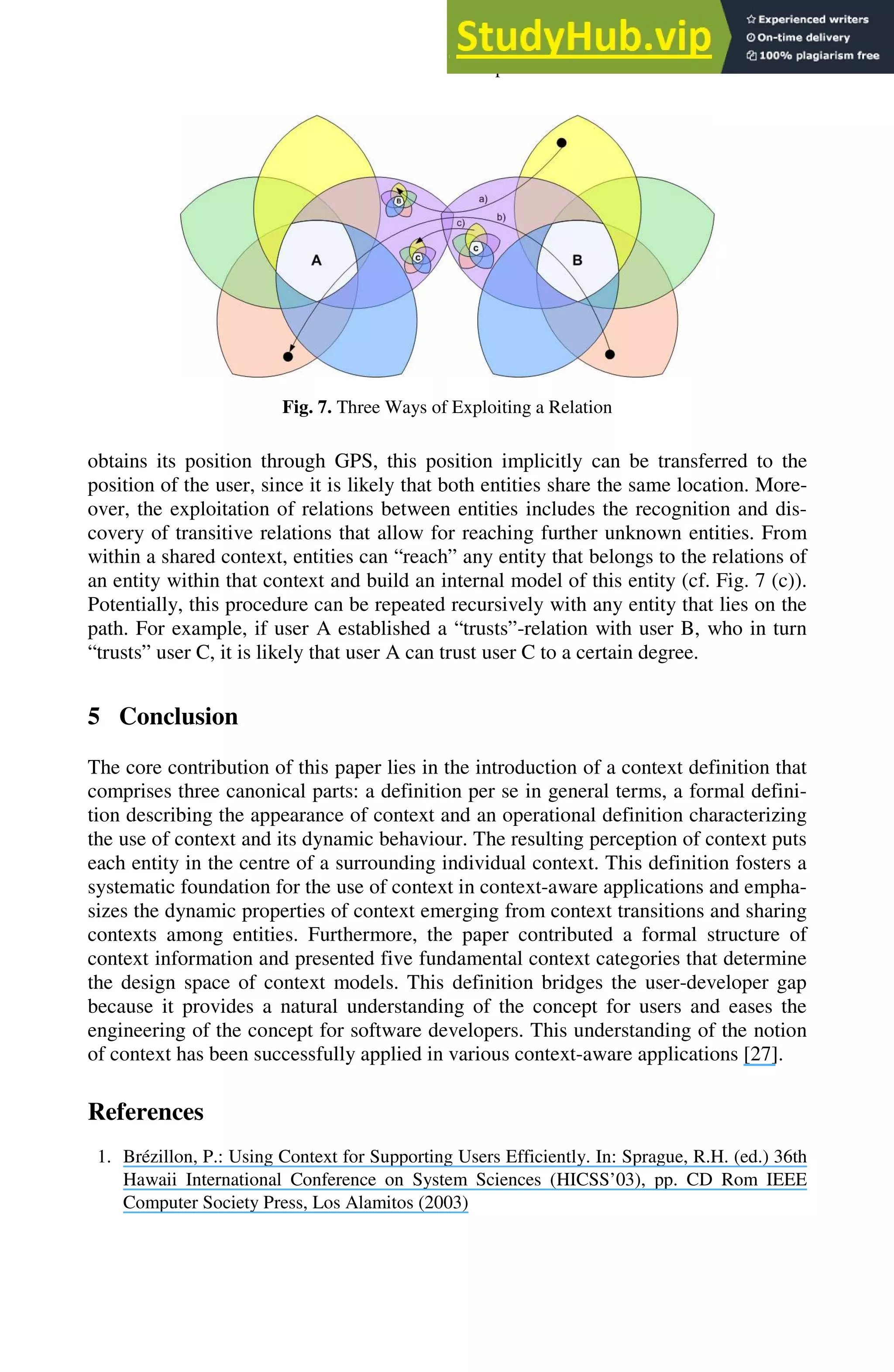 An Operational Definition Of Context | PDF