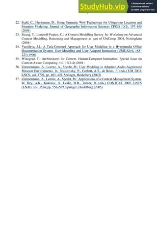 An Operational Definition Of Context | PDF