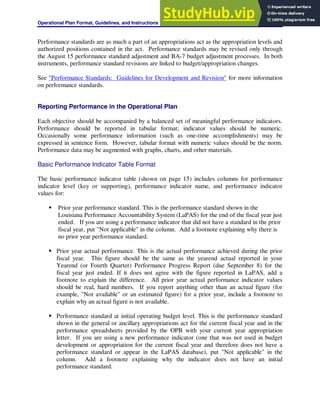 An Operational Plan | PDF