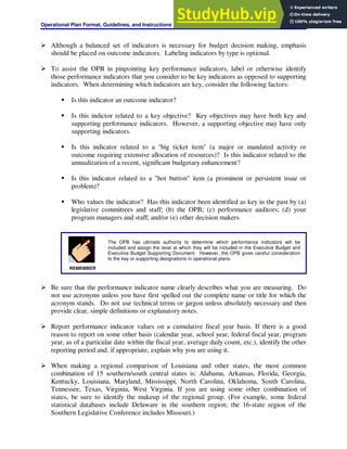 An Operational Plan | PDF