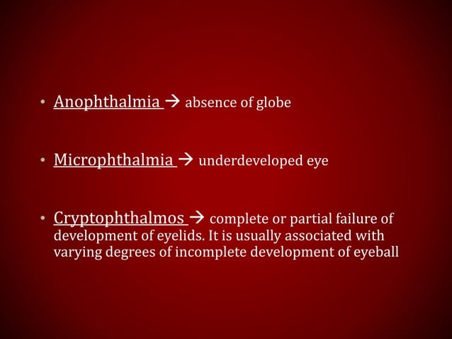 Anophthalmic socket | PPT