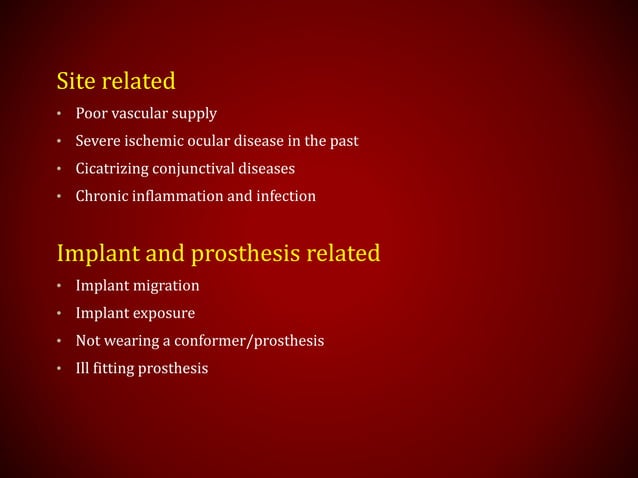 Anophthalmic socket | PPTX
